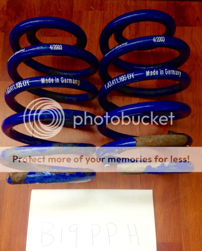 Mk4 R32 Springs front + rear + Rear Struts | VW Golf R32 Forum