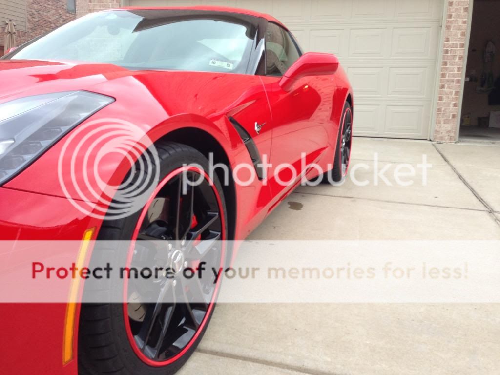 Installed Alloy Gators on my Torch Red C7 - With Install pics ...