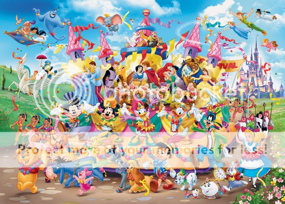 Disney Character Map - Carnival (Picture Click) Quiz - By cachecache